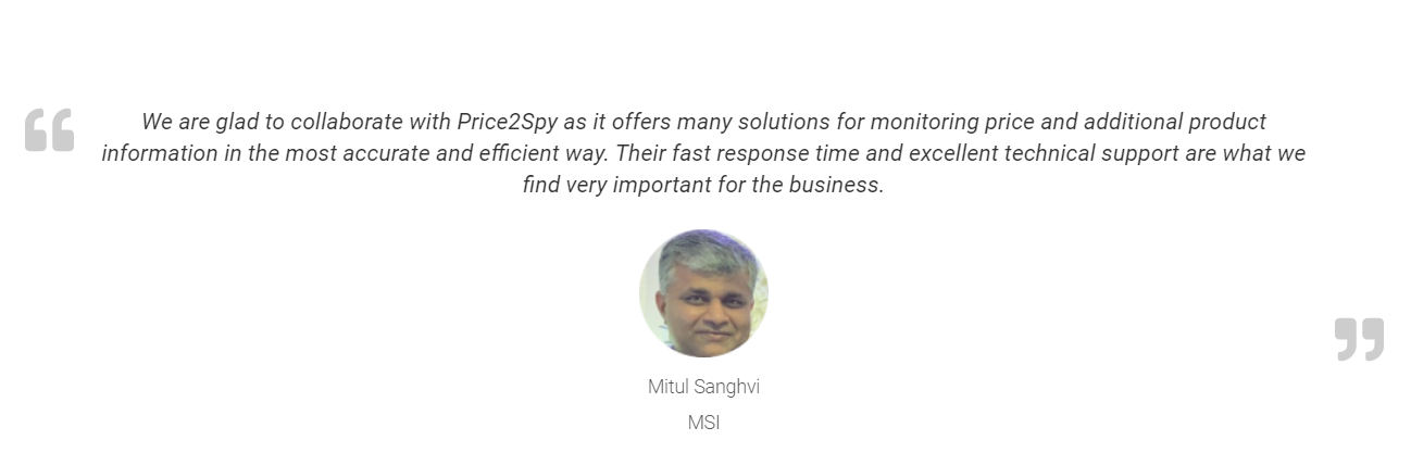 Price monitoring – Price2Spy®